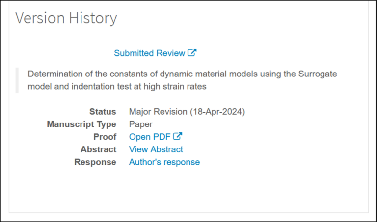 How to prepare and send in your reviewer report - IOPscience ...